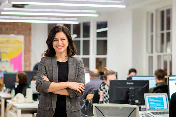 Inés Ures, responsable del marketing global de Deliveroo