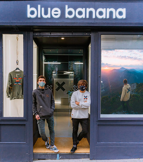 Blue Banana da el salto al OffLine. Primera tienda física en Madrid