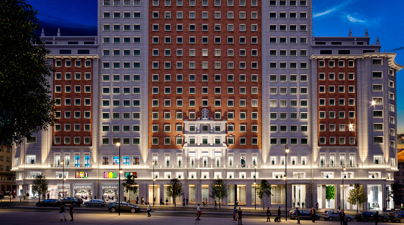 Inditex se instalará en el edificio de Plaza de España de Madrid