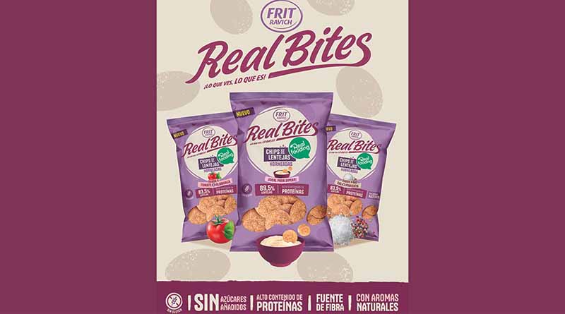 Frit Ravich lanza Real Bites y su nuevo horneado con base de lentejas