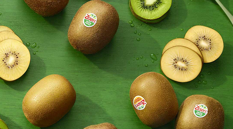 Sinclair y Zespri lanzan una innovadora etiqueta compostable para frutas
