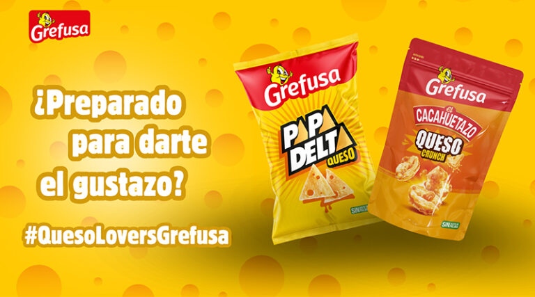 Grefusa lanza nuevos snacks con sabor a queso